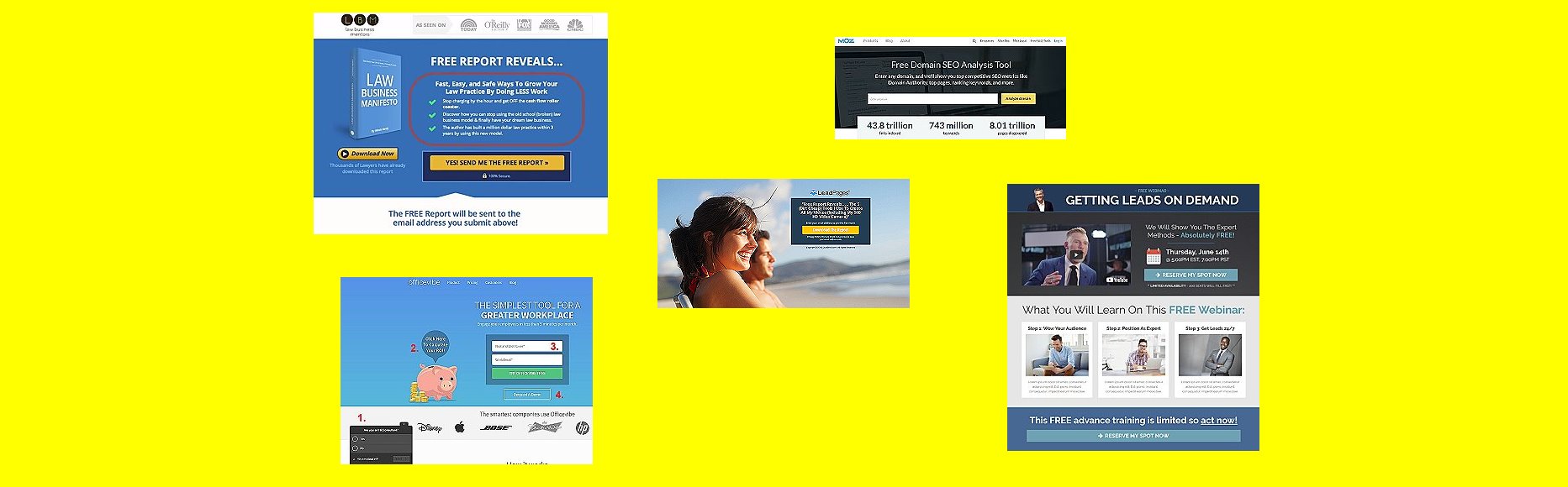 How to create high converting landing pages.